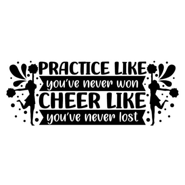 Download Motivational Cheerleading Quote Quotes Online - Creative Fabrica