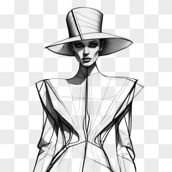 Download Avant-Garde Fashion Illustration Sketches Online - Creative ...