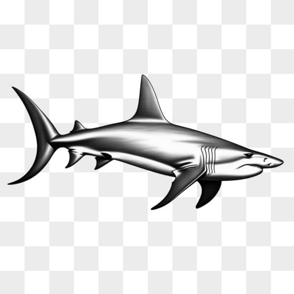 Download Stylized Shark Illustration Sketches Online - Creative Fabrica