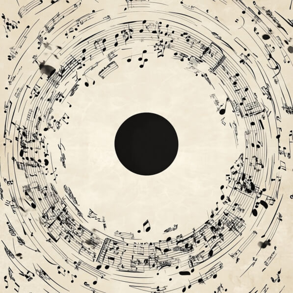 Download Musical Notes in Circular Motion Backgrounds Online - Creative ...