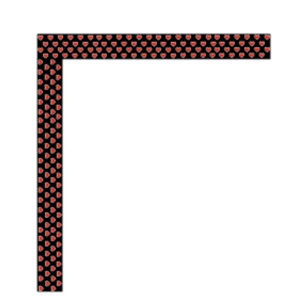 Download Decorative Heart Border Design Borders & Corners Online ...