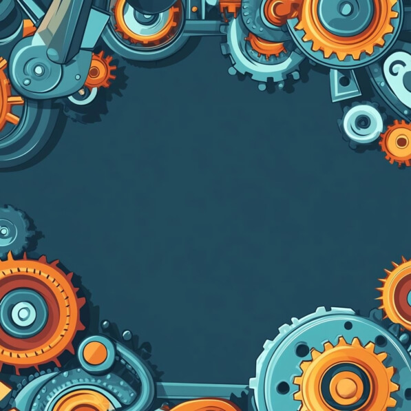 Download Colorful Gears and Mechanical Components Backgrounds Online ...