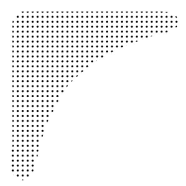 Download Curved Dot Pattern Design Borders & Corners Online - Creative ...