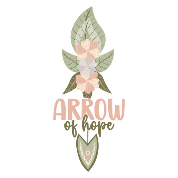 Download Arrow of Hope Design Quotes Online - Creative Fabrica