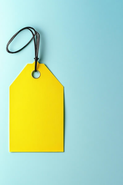 Download Yellow Tag on Blue Background Mockups Online - Creative Fabrica