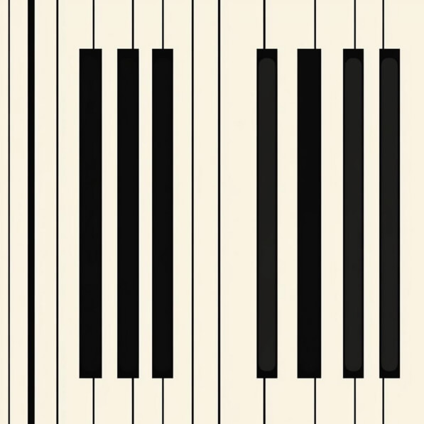 Download Close-up of Piano Keys Patterns Online - Creative Fabrica