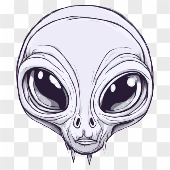 Download Stylized Alien Head Illustration Cartoons Online - Creative ...