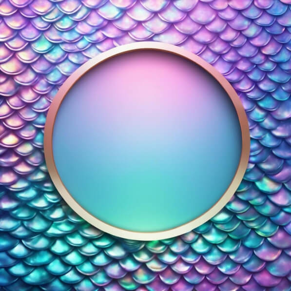 Download Iridescent Scales with Circular Frame Backgrounds Online ...