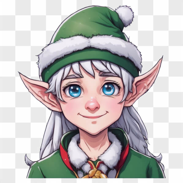 Download Cheerful Elf Character Cartoons Online - Creative Fabrica