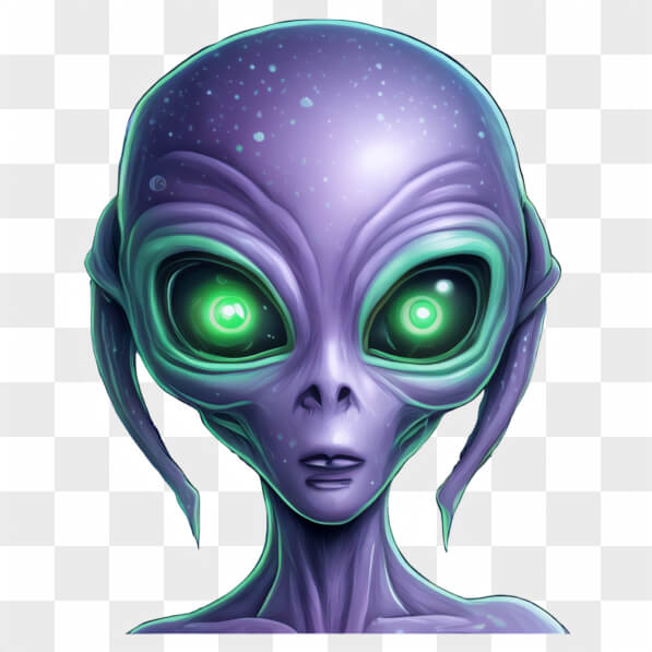 Download Stylized Alien Portrait Cartoons Online - Creative Fabrica