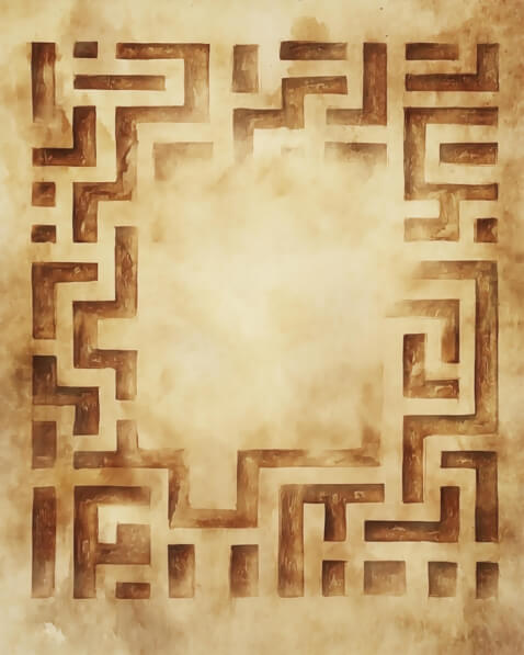 Download Intricate Maze Pattern on Warm Background Backgrounds Online ...