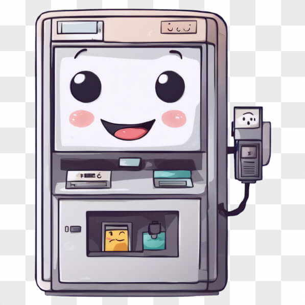 Download Cheerful Cartoon Vending Machine Cartoons Online - Creative ...