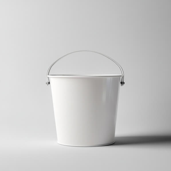 Download White Metal Bucket Mockups Online - Creative Fabrica