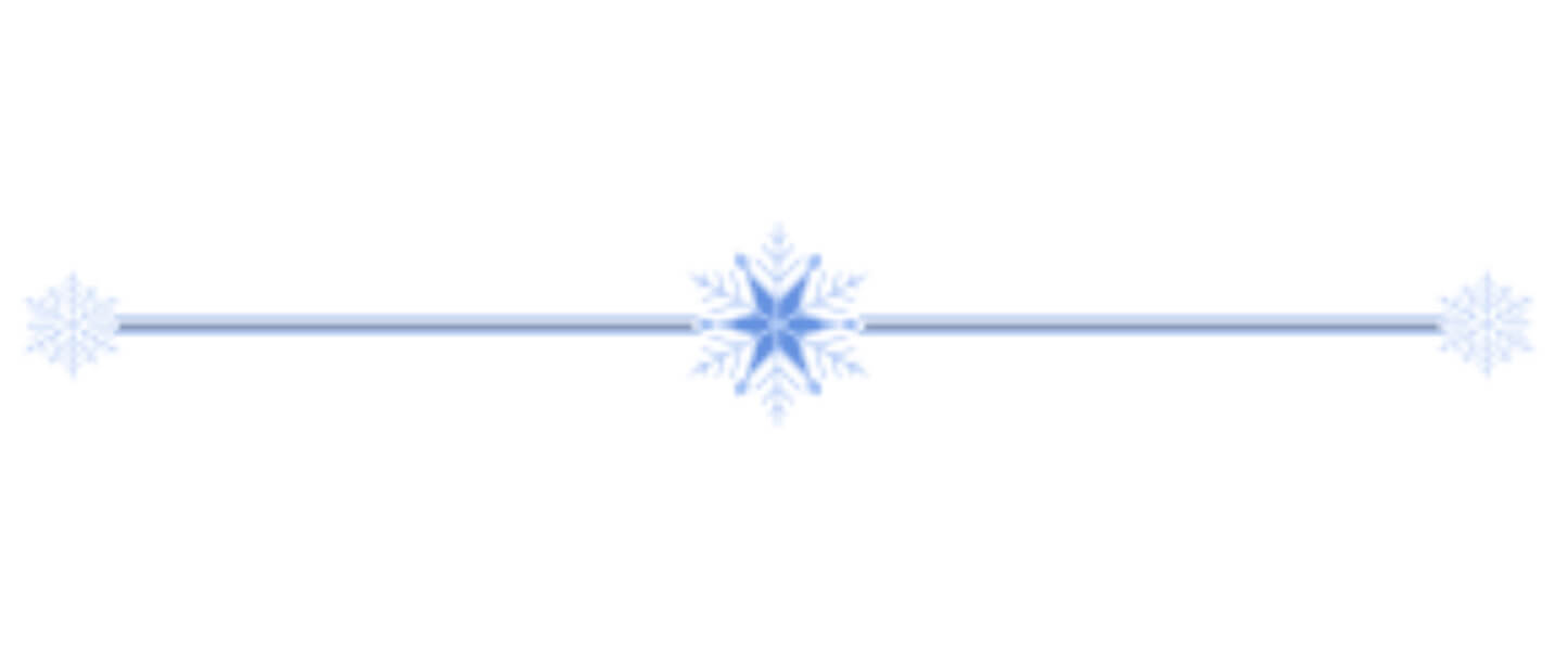 Download Decorative Snowflake Divider Borders & Corners Online ...