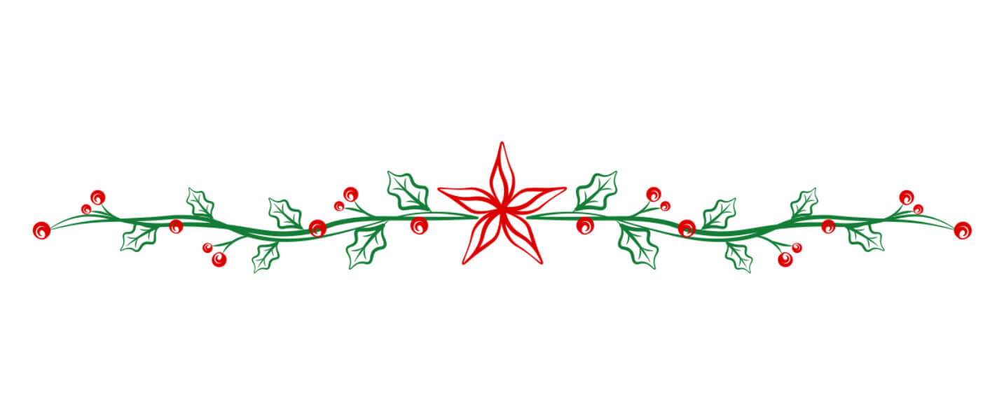 Download Holiday Decorative Border with Vines and Berries Borders ...