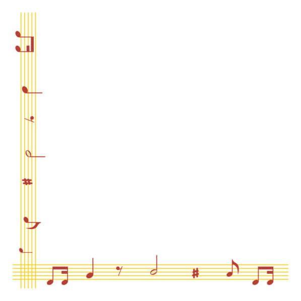 Download Musical Notation Border Design Borders & Corners Online ...