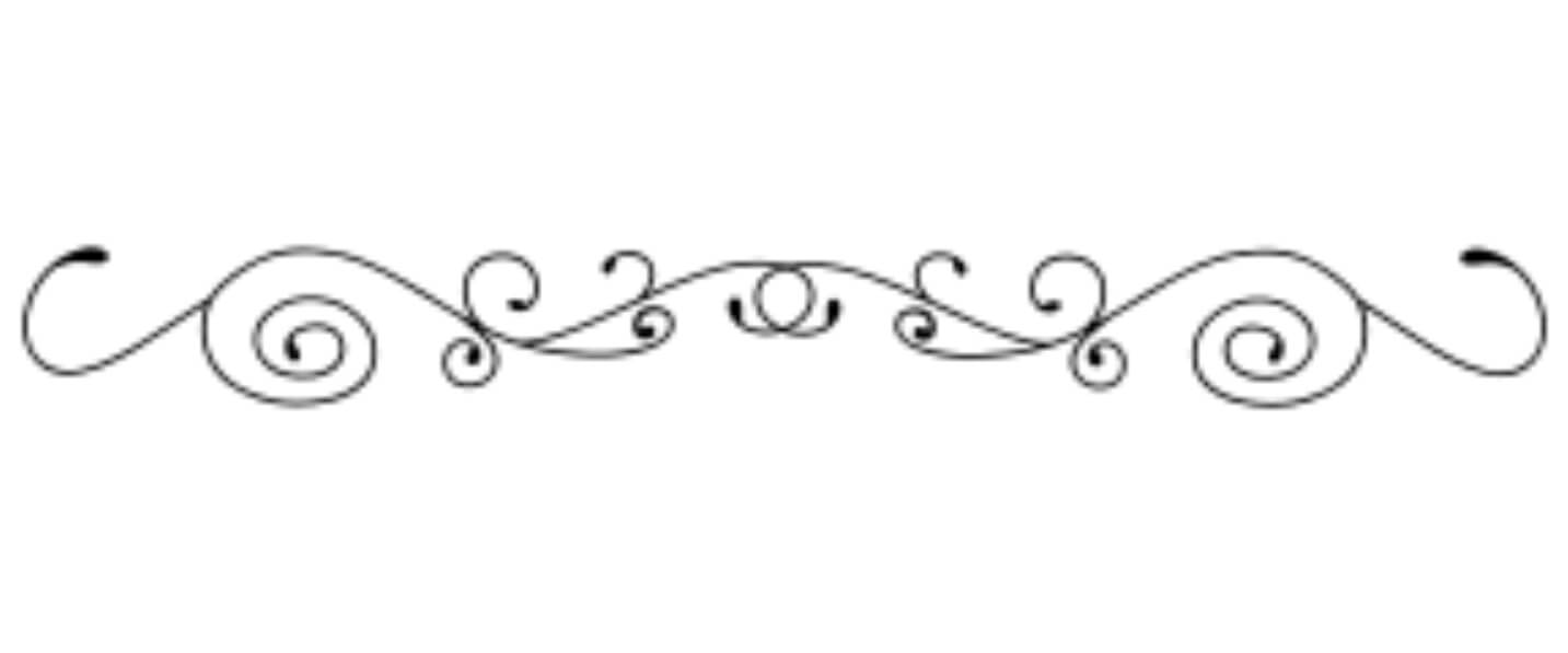 Download Elegant Black Scroll Border Design Borders & Corners Online - Creative Fabrica