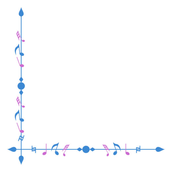 Descarga Borde Musical Decorativo Bordes y Esquinas En Línea - Creative ...