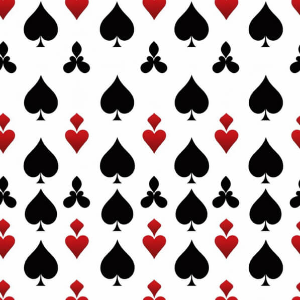Baixe Padrão de Símbolos de Cartas de Jogar Padrões - Creative Fabrica