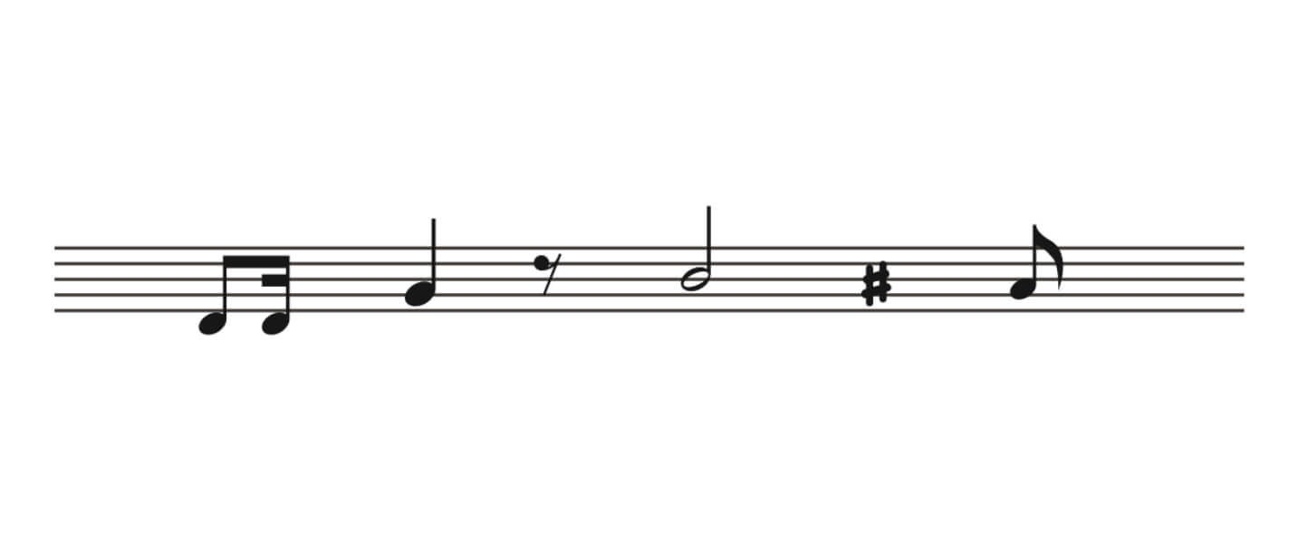 Download Musical Notation on Staff Borders & Corners Online - Creative ...