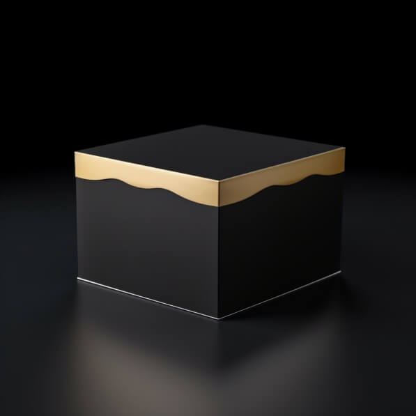 Download Elegante Zwarte Doos met Gouden Deksel Mockups online op ...