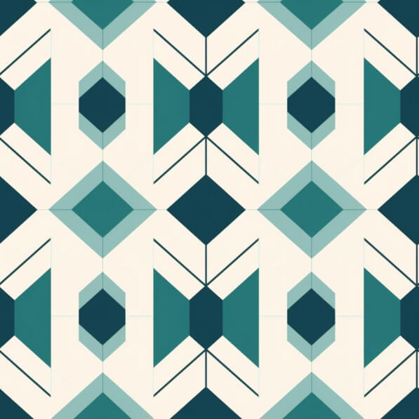 Download Geometric Teal Pattern Patterns Online - Creative Fabrica
