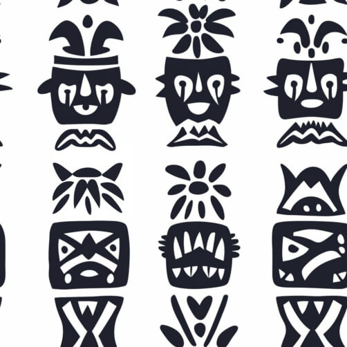 Polynesian Tribal Patterns - Download Seamless Polynesian Tribal ...