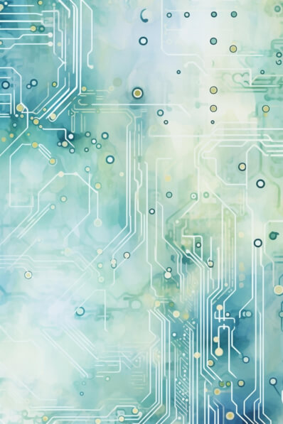 Download Abstract Circuit Design with Watercolor Effect Backgrounds ...