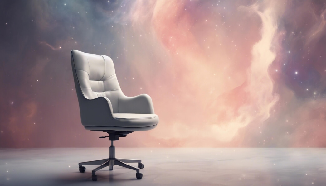Download Modern Chair Against Cosmic Background Backgrounds Online ...
