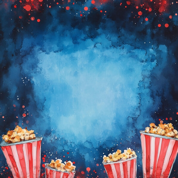 Download Colorful Popcorn Background Backgrounds Online - Creative Fabrica
