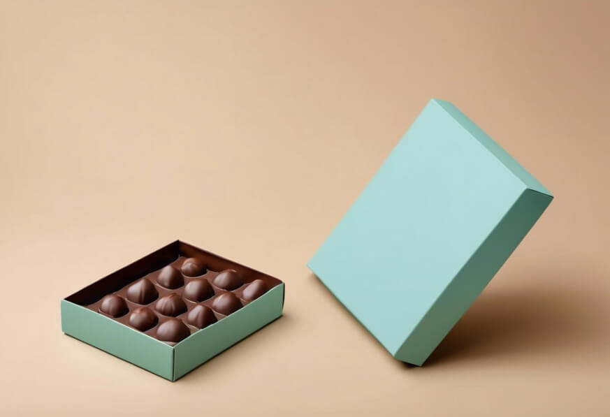 Download Elegante Chocolade Doos met Confectie Mockups online op ...