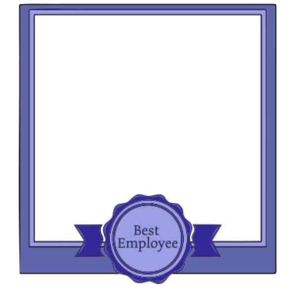 Download Best Employee Award Template Frames Online - Creative Fabrica