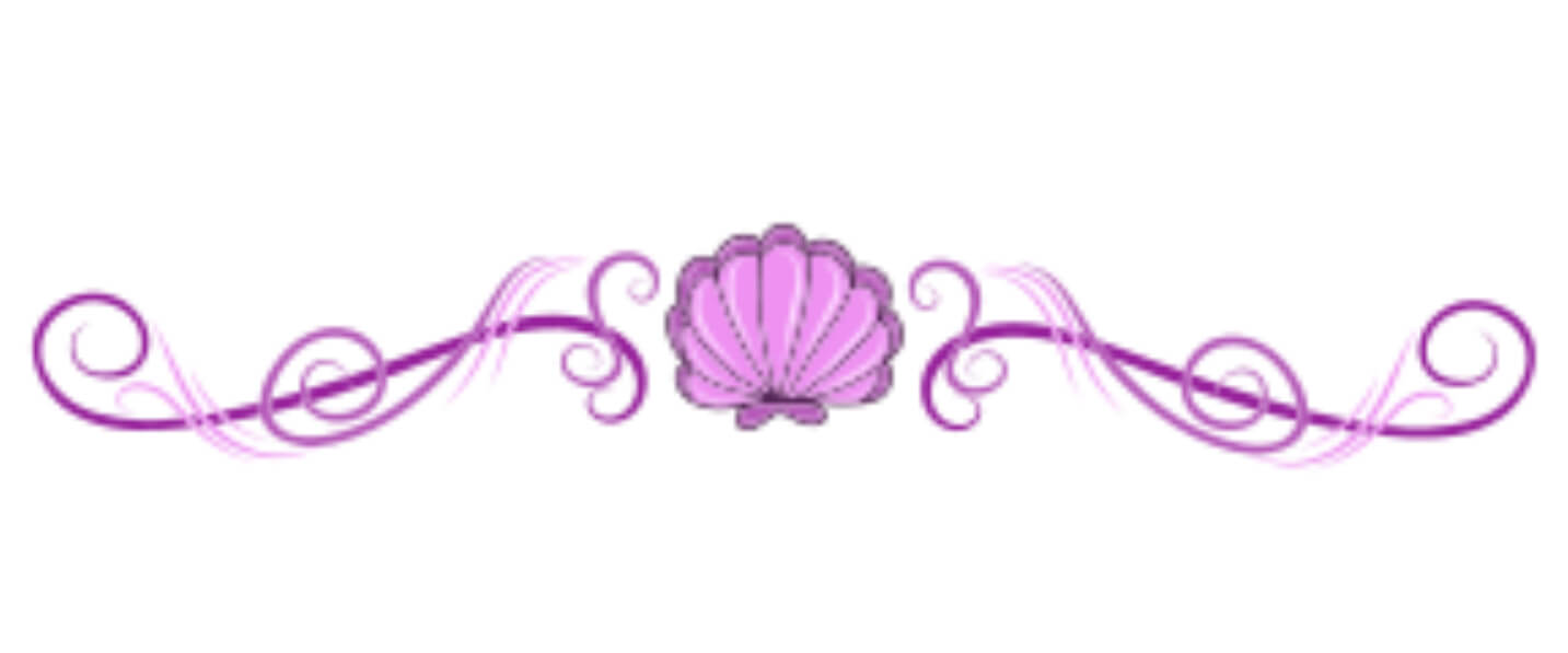 Download Ornate Decorative Divider with Shell Motif Borders & Corners ...