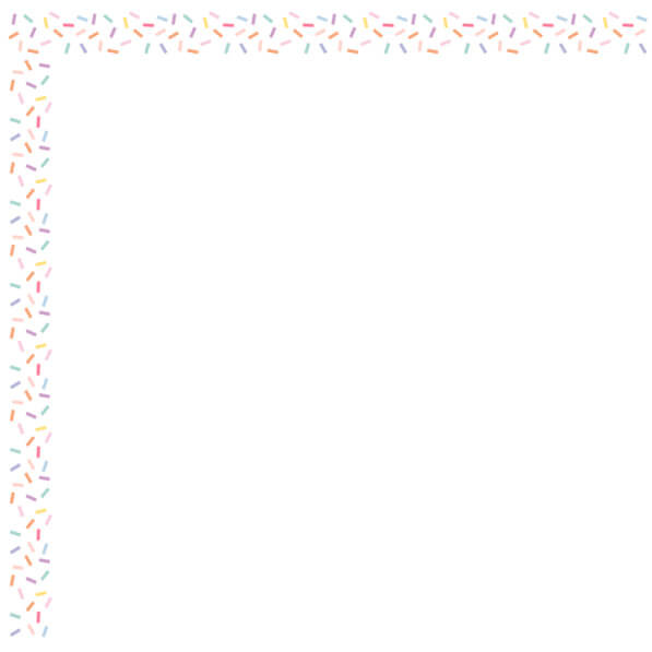 Download Colorful Sprinkle Border Design Borders & Corners Online ...