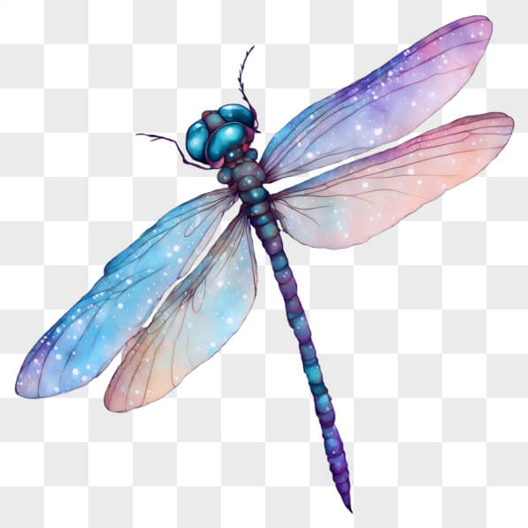 Download Cosmic Dragonfly Illustration Cartoons Online - Creative Fabrica