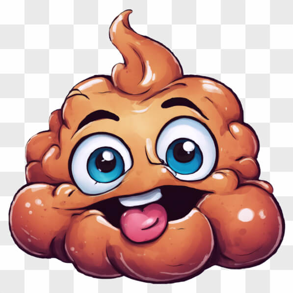 Download Cartoonish Poopy Emoji Character Cartoons Online - Creative ...