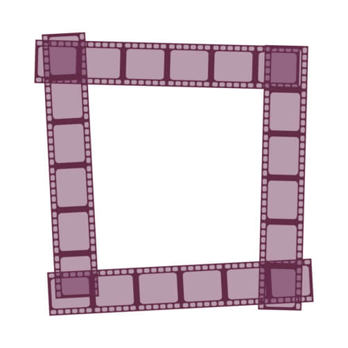 Download Blank Film Strip Frame Frames Online - Creative Fabrica