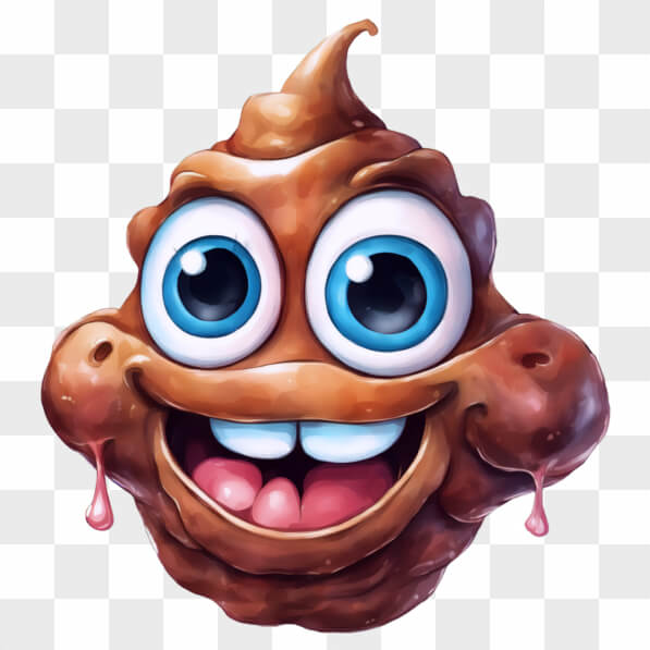 Download Cartoon Poop Character with Big Eyes Cartoons Online ...