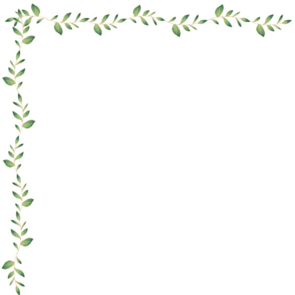 Download Elegant Leaf Border Design Borders & Corners Online - Creative ...