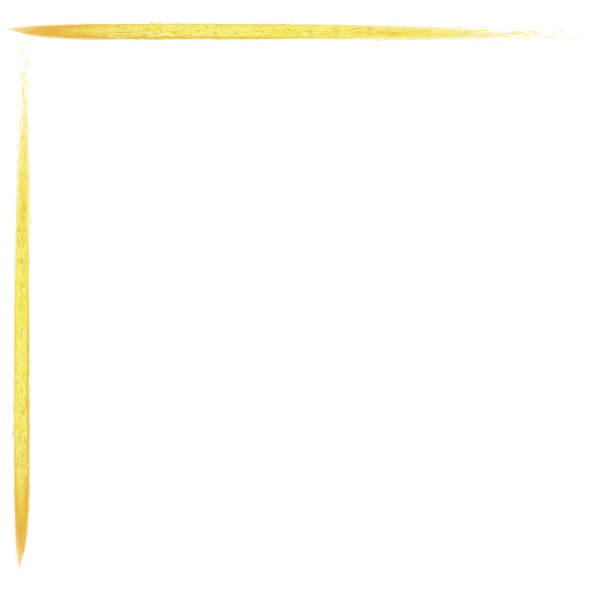 Download Yellow Brushstroke Corner Border on White Background Borders ...