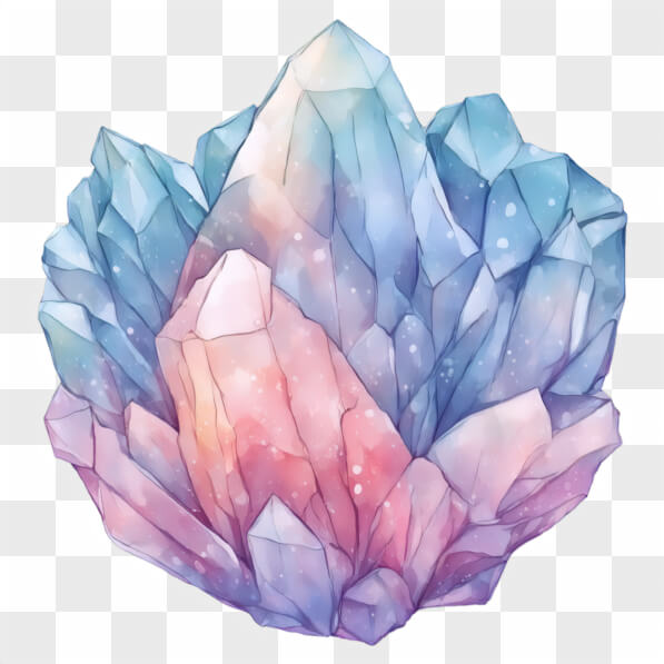 Download Colorful Crystal Cluster Cartoons Online - Creative Fabrica