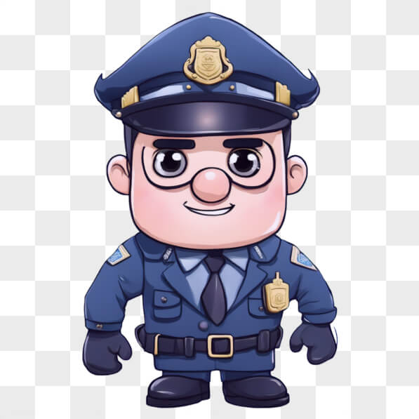Download Cartoon Politieagent Cartoons online op Creative Fabrica
