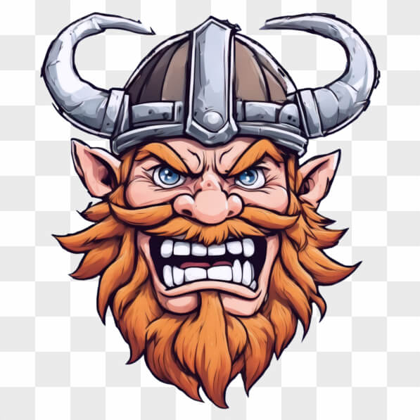 Descarga Fiero Guerrero Vikingo Cartoons En Línea - Creative Fabrica