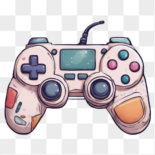 Download Cartoon-style Video Game Controller Cartoons Online - Creative ...