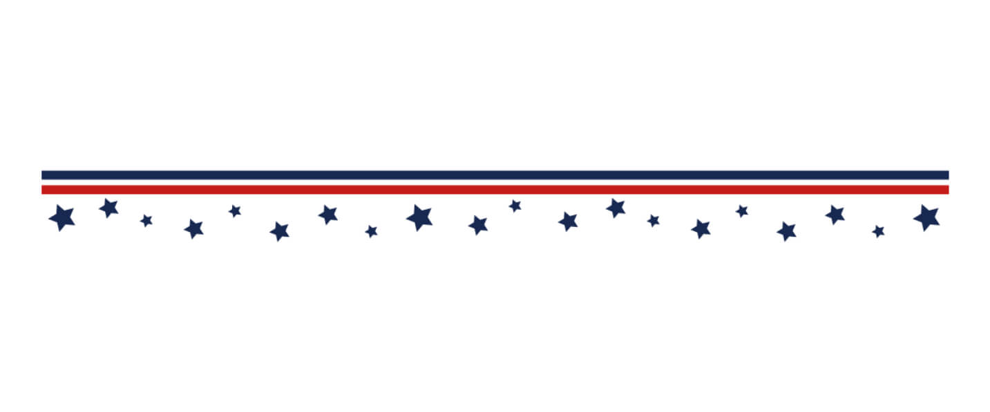 Download Patriotic Decorative Border with Stars Borders & Corners ...
