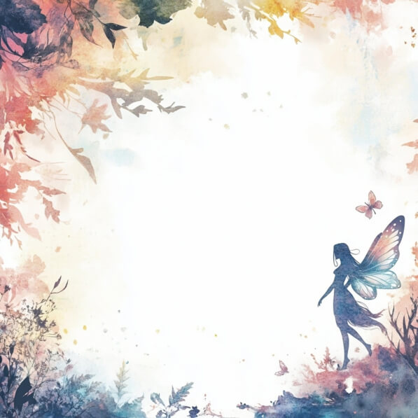 Baixe Ilustração de Fada Fantasiosa com Borboletas Backgrounds ...