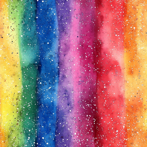 Download Colorful Watercolor Abstract with Rainbow Stripes Patterns ...