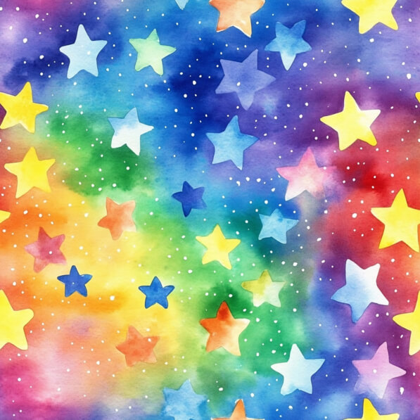 Download Colorful Watercolor Stars Background Patterns Online ...