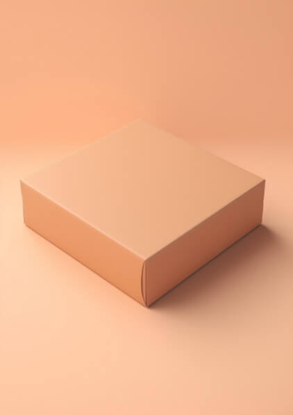 Download Minimalist Peach Box on Soft Background Mockups Online ...