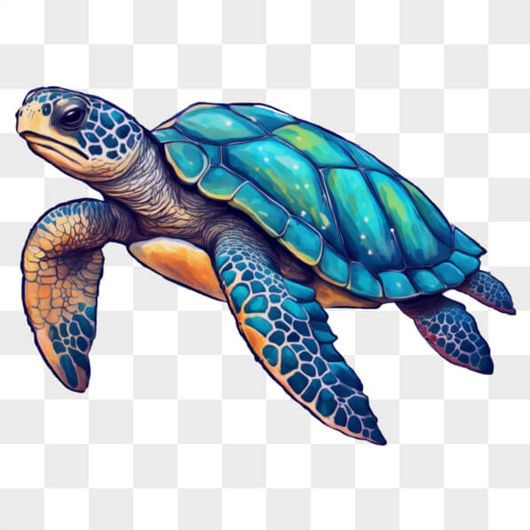 Download Colorful Sea Turtle Illustration Cartoons Online - Creative ...
